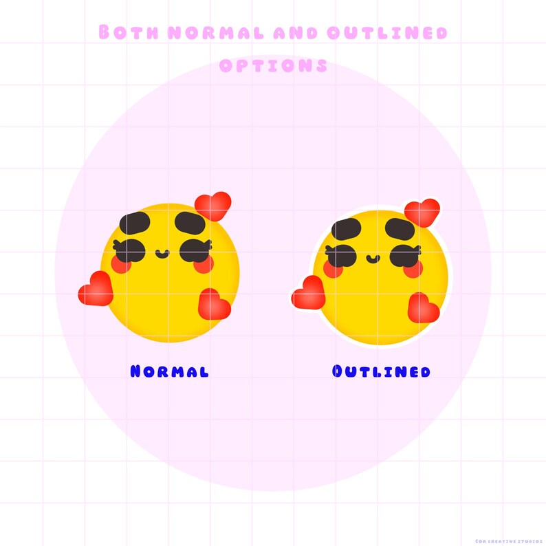 Emoticon Digital Sticker Pack for Digital Planning & Journaling ...