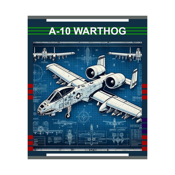 A 10 Warthog Poster - Etsy