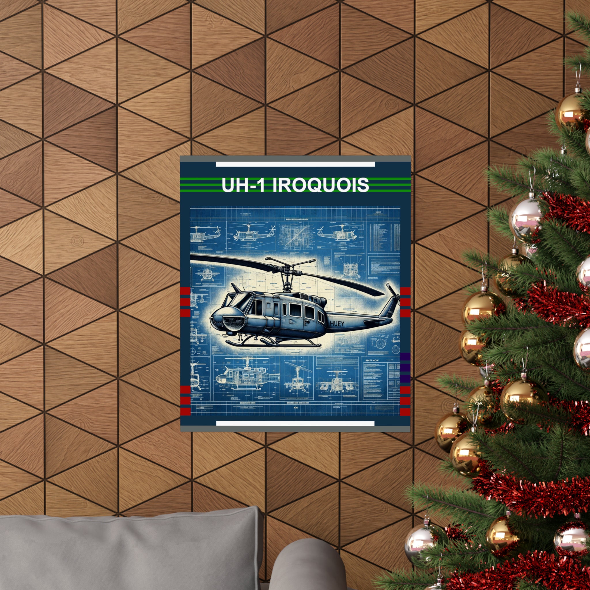UH-1 Huey Poster - Etsy