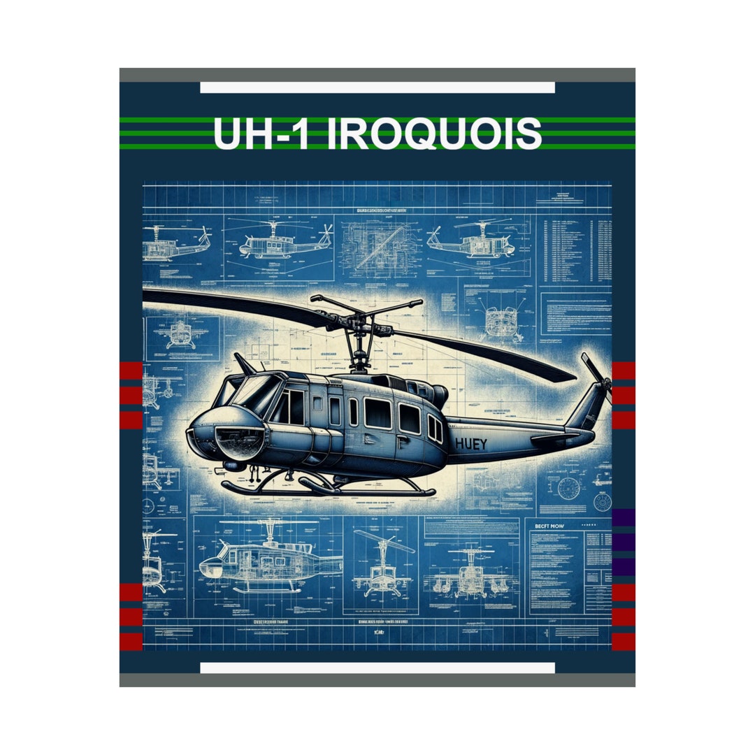 UH-1 Huey Poster - Etsy