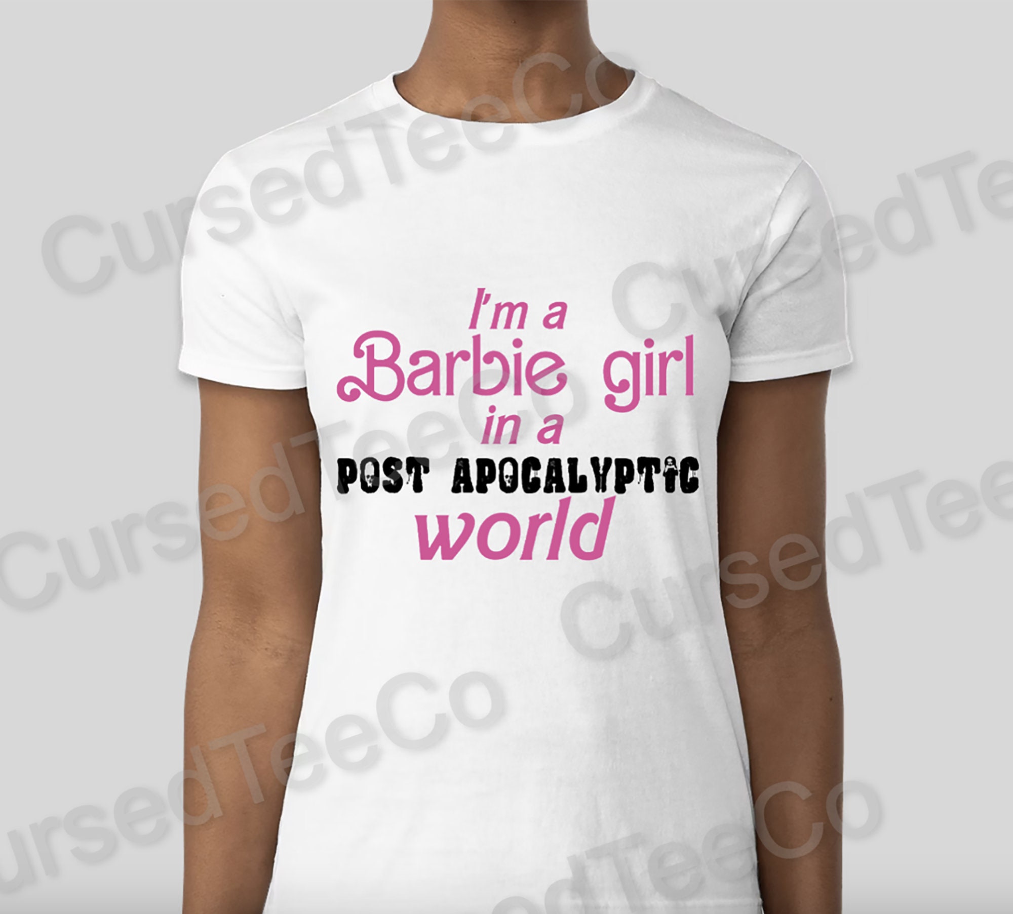Barbie Girl Apocalypse PNG Download for Stickers, Tees, More - Etsy