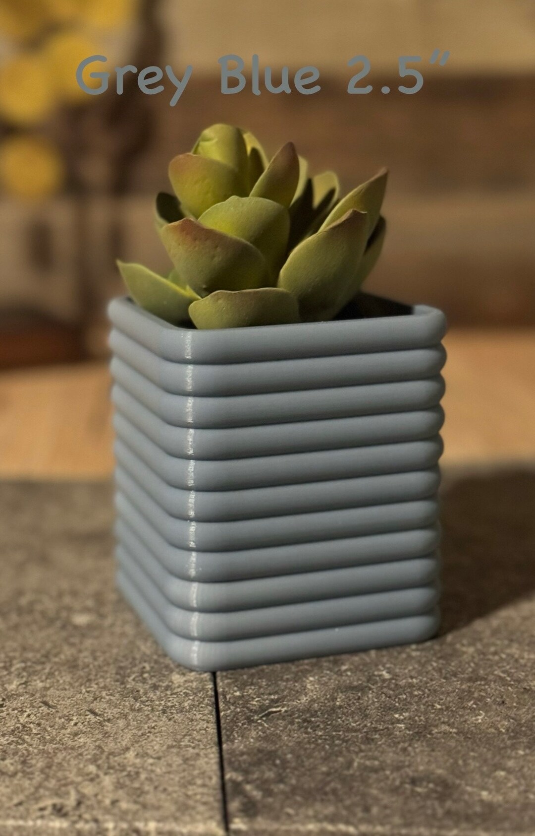 Square Poppy Planter - Etsy