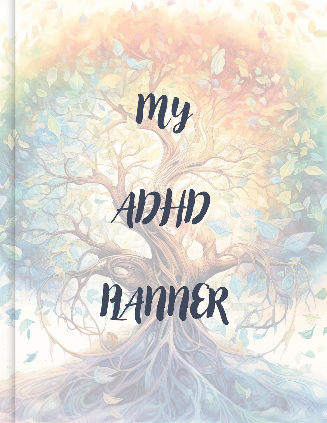 ADHD Planner, ADHD Planner Digital and Printable With Linked Tabs, the ...