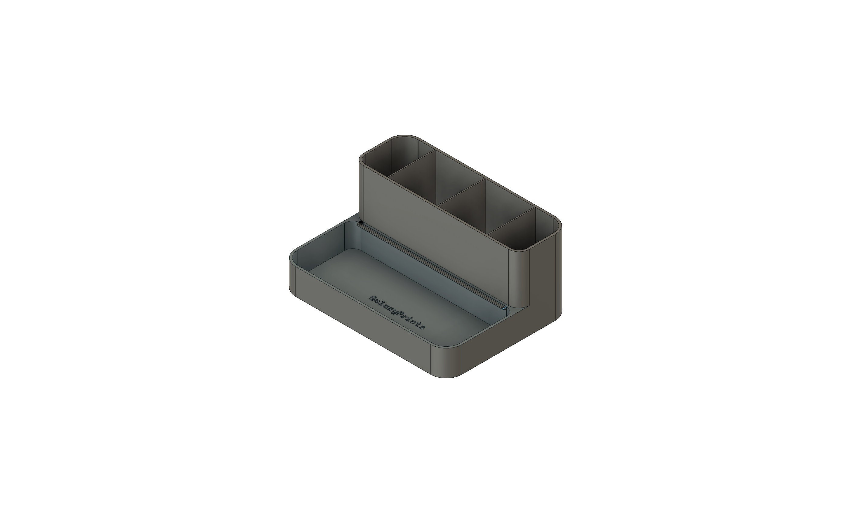 3D Printable Desk Organizer STL | for Home, Desk and Office ...