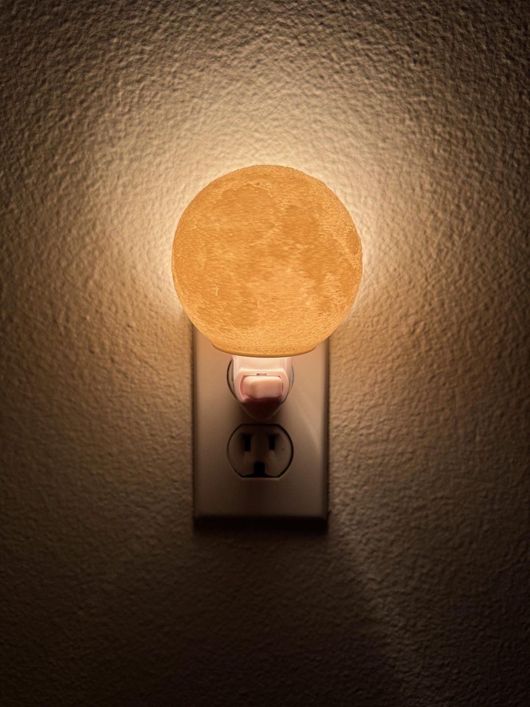 Moon Night Light STL | Hallway Light | Home Decor | Bedtime Light ...