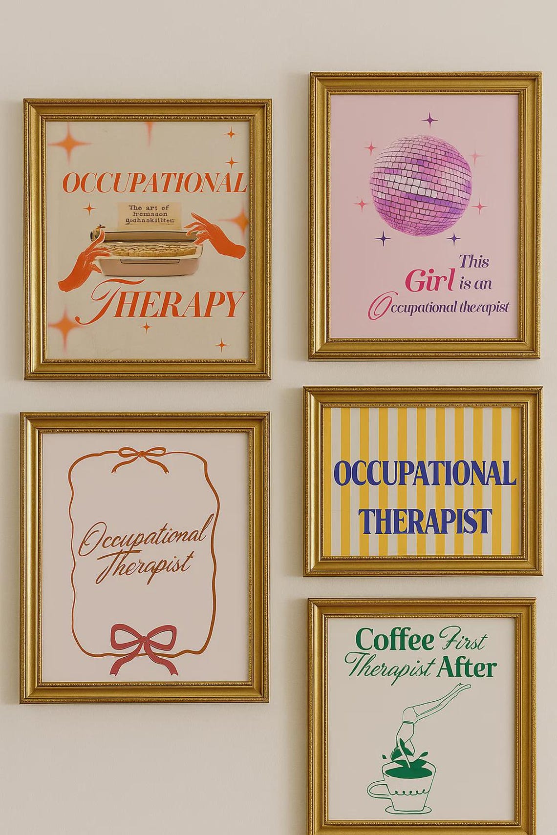 Occupational Therapy Posters: Trendy OT Decor for Therapists & Students ...