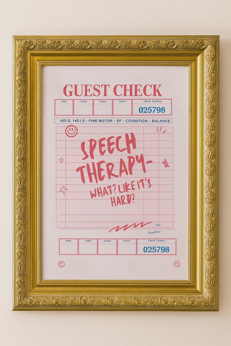 10 Aesthetic Speech Therapy Posters | Printable SLP Office Decor ...
