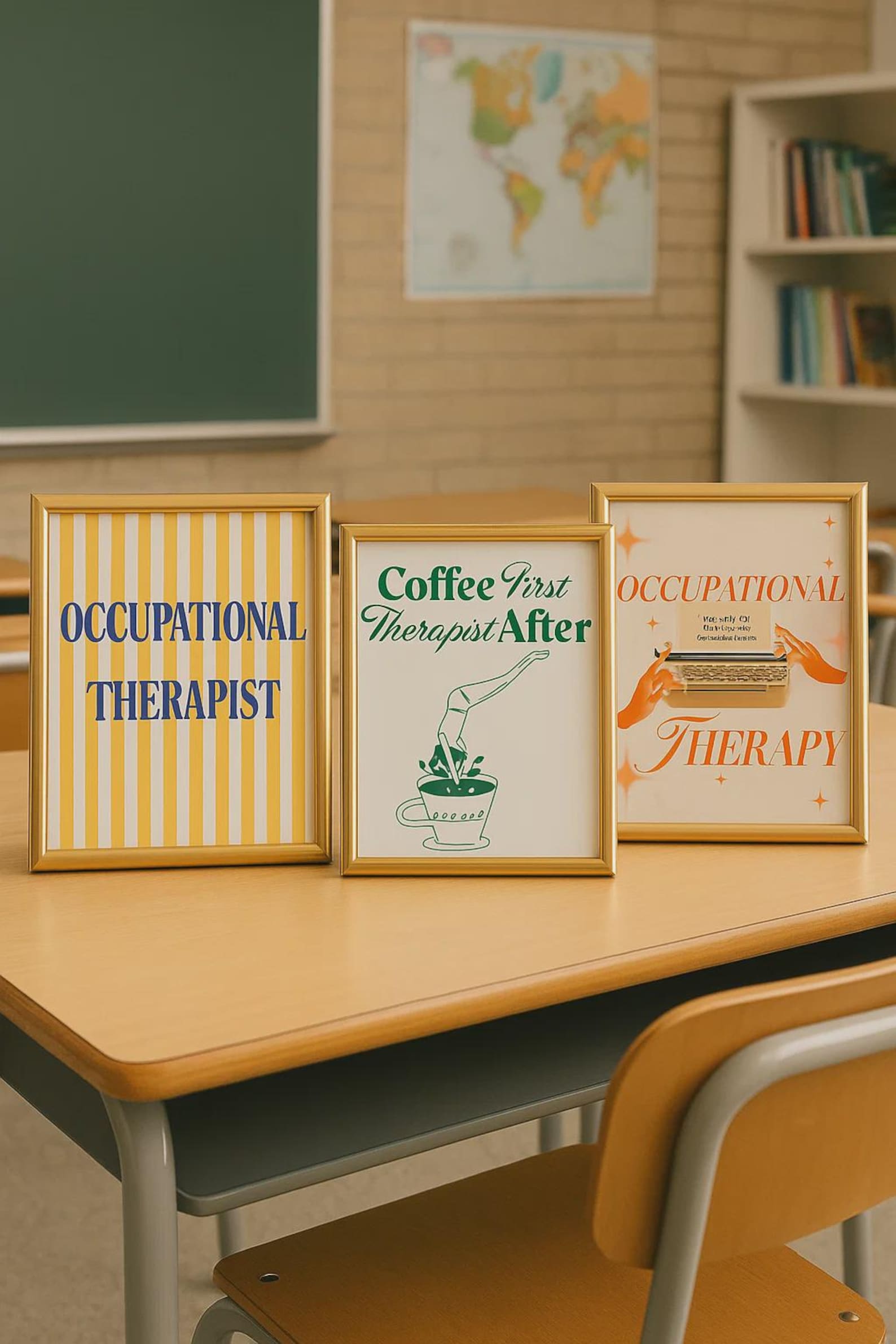 Occupational Therapy Posters: Trendy OT Decor for Therapists & Students ...
