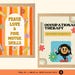 Groovy OT Poster Pack | Retro Occupational Therapy Wall Art Printable ...