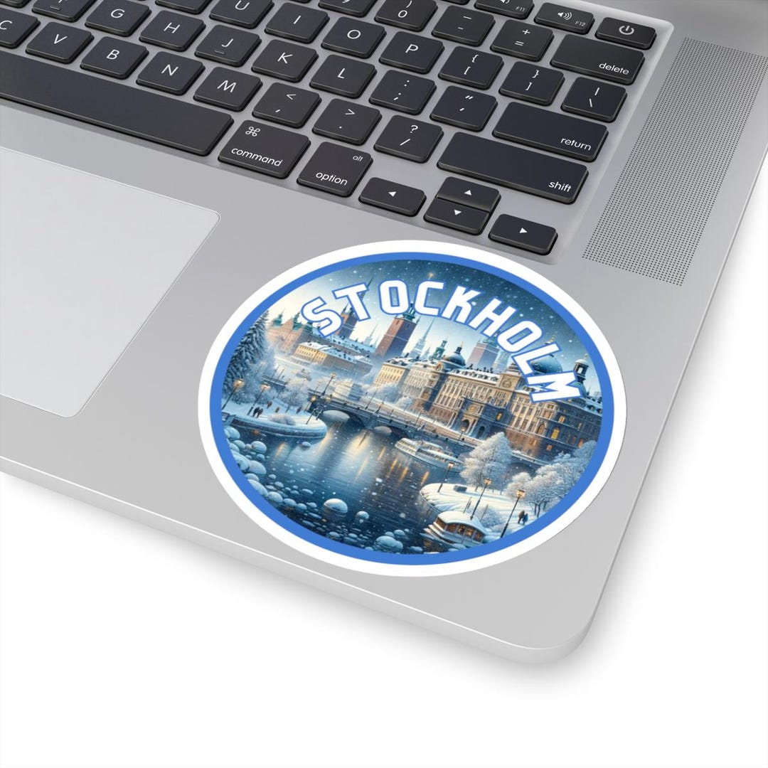 Stockholm Sticker - Sweden | Vinyl Sticker | Suitcase Decal | Travel ...