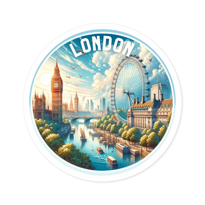 London Stickers - Etsy
