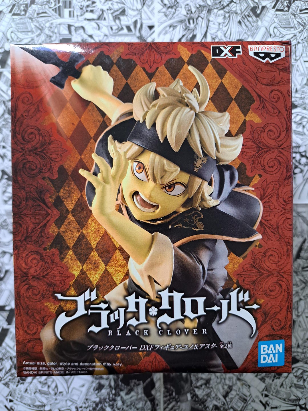 Asta DXF Figure Anime Black Clover Banpresto - Etsy