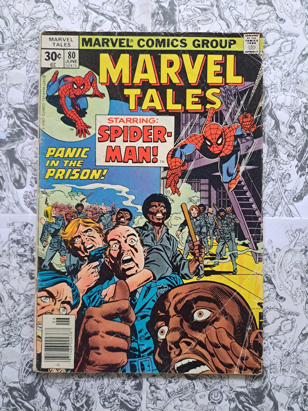 Marvel Tales #80 Spider-man Rare Mark Jewelers Insert Marvel 1977 ...