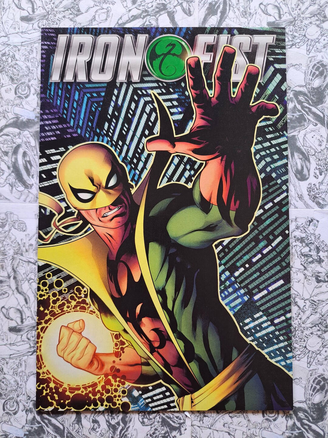 Iron Fist #1 Fan Expo Dallas Convention Exclusive Mike Mckone 2017 - Etsy