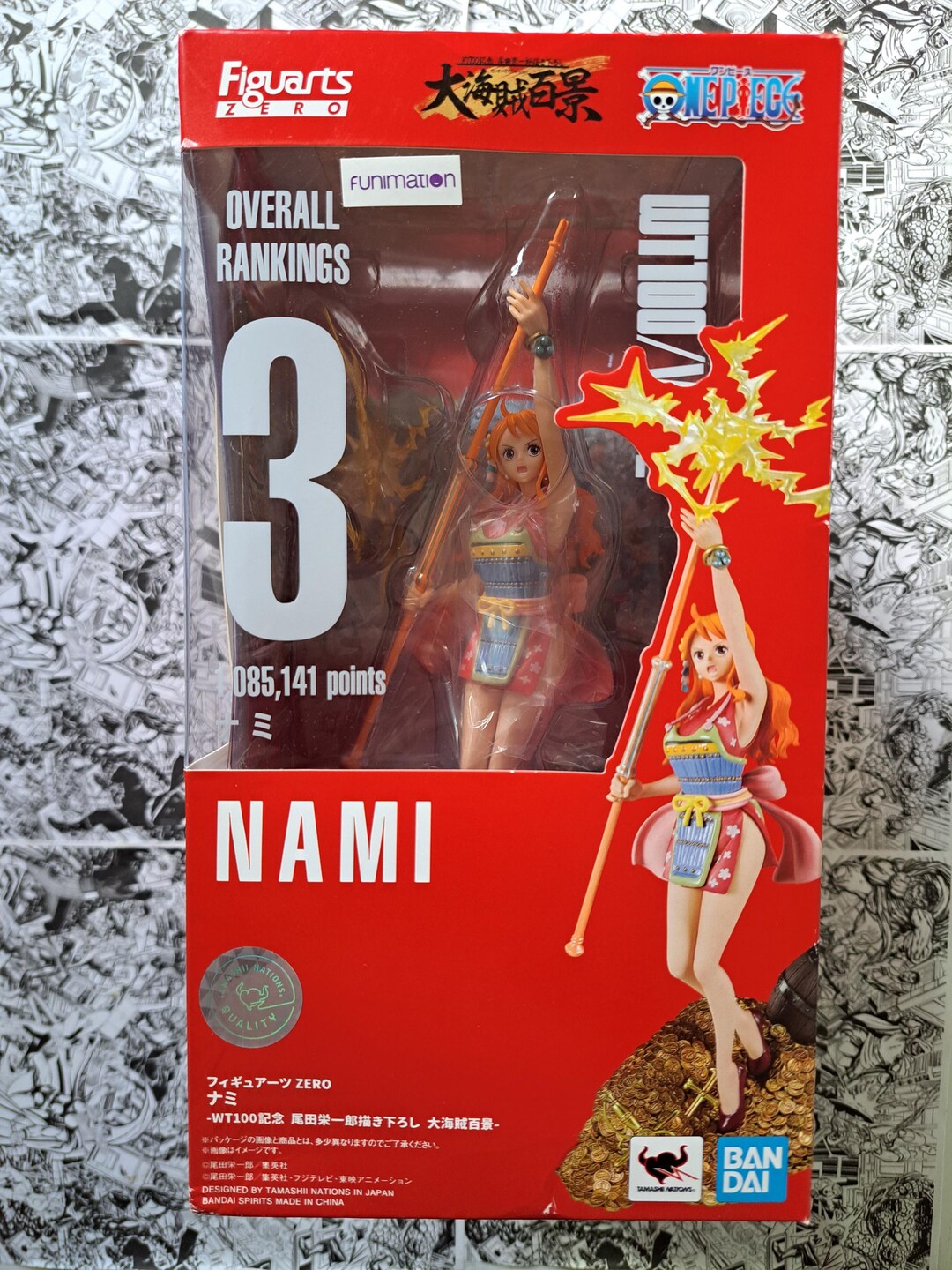 Bandai Figuarts Zero One Piece Nami WT100 Commemorative Daikaizoku Hyakkei - Etsy