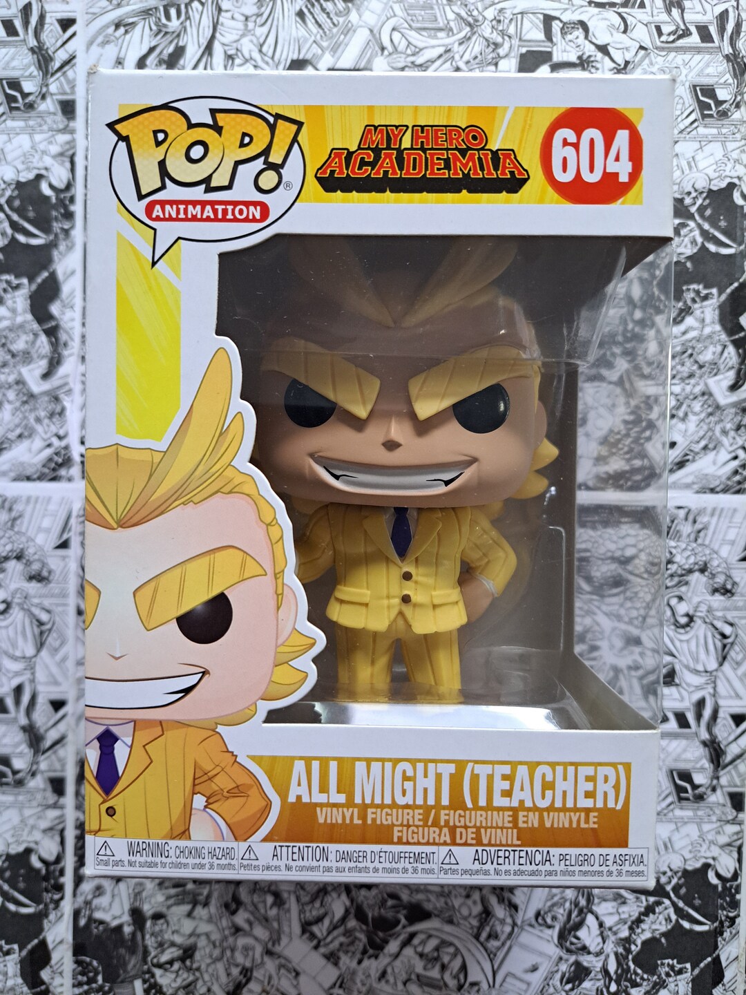 All Might teacher 604 My Hero Academia Funko POP - Etsy