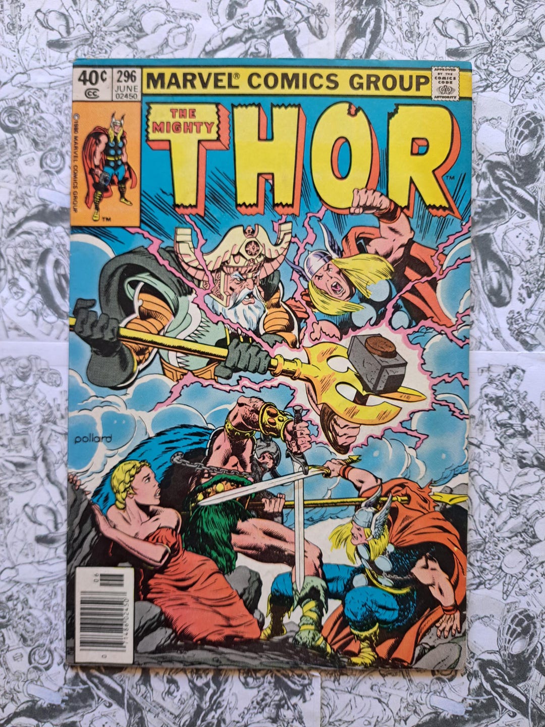 The Mighty Thor #296 RARE Mark Jewelers Insert Marvel 1980 - Etsy