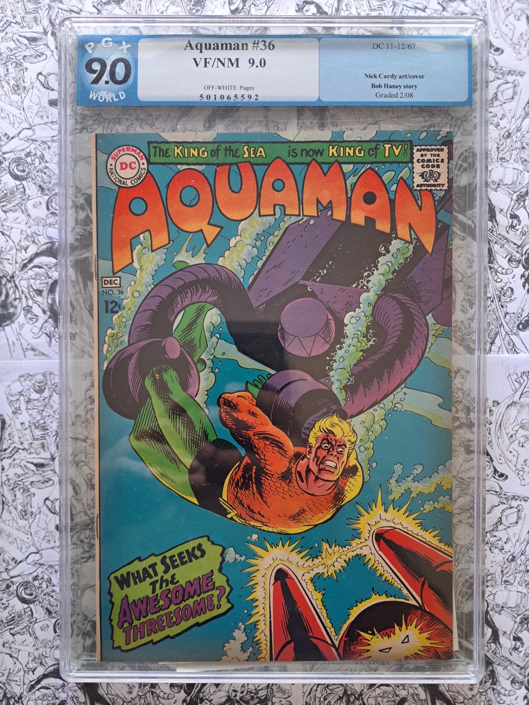 Aquaman #36 1967 Silver Age DC Comics 9.0 PGX - Etsy
