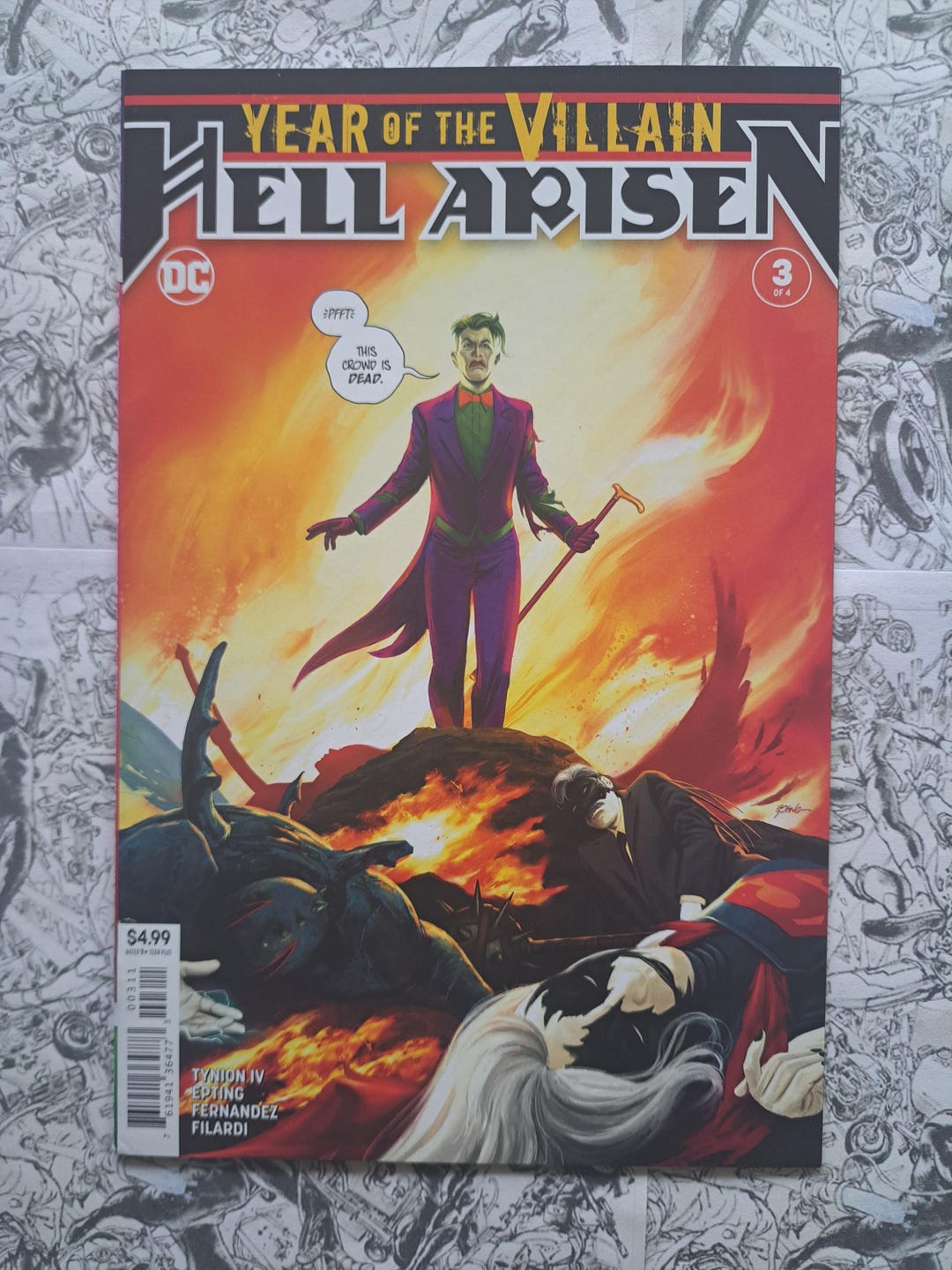 Year of the Villain Hell Arisen #3 First Appearance of Punchline First ...