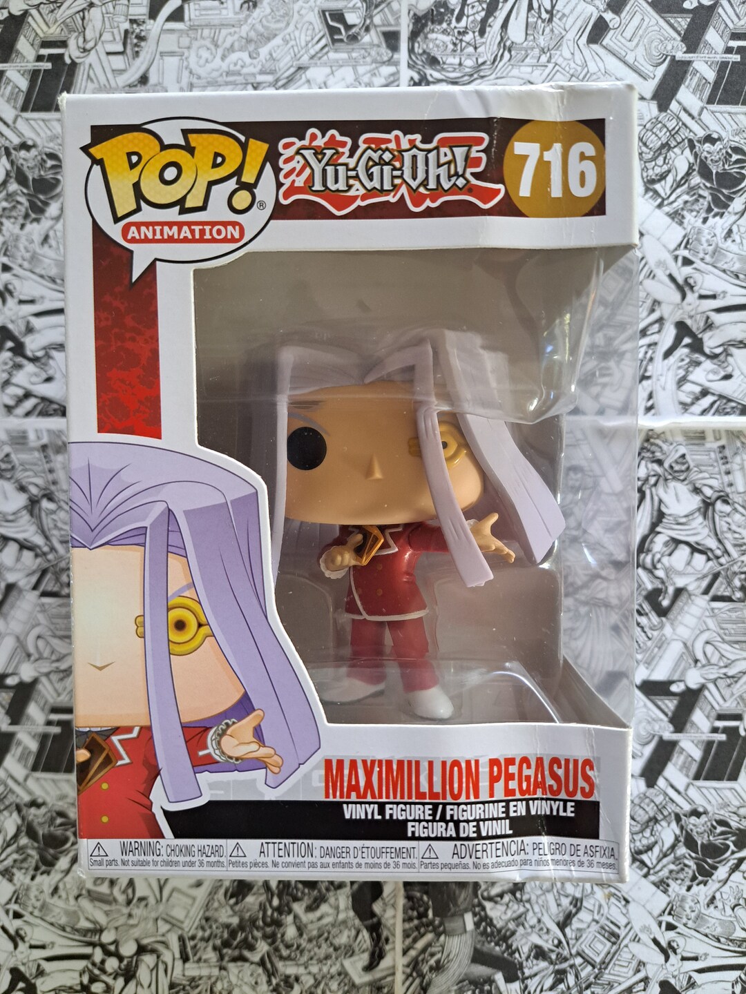 Maximillion Pegasus #716 Yu-gi-oh! Funko POP! - Etsy