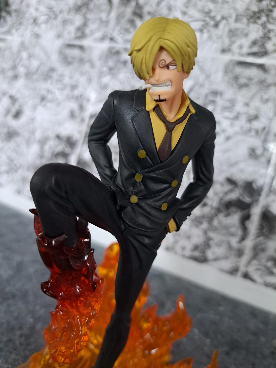 Sanji One Piece Log File Selection Fight Banpresto Figure - Etsy
