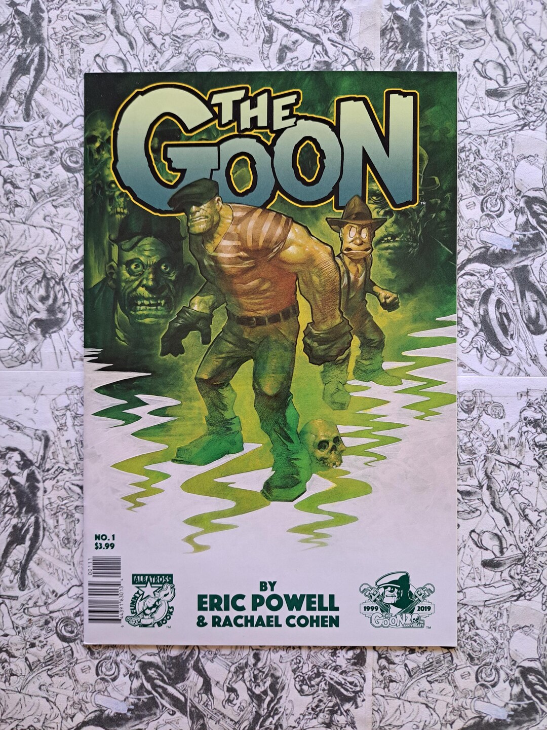 The Goon #1 20th Anniversary Cover Eric Powell Albatross Funny Books ...