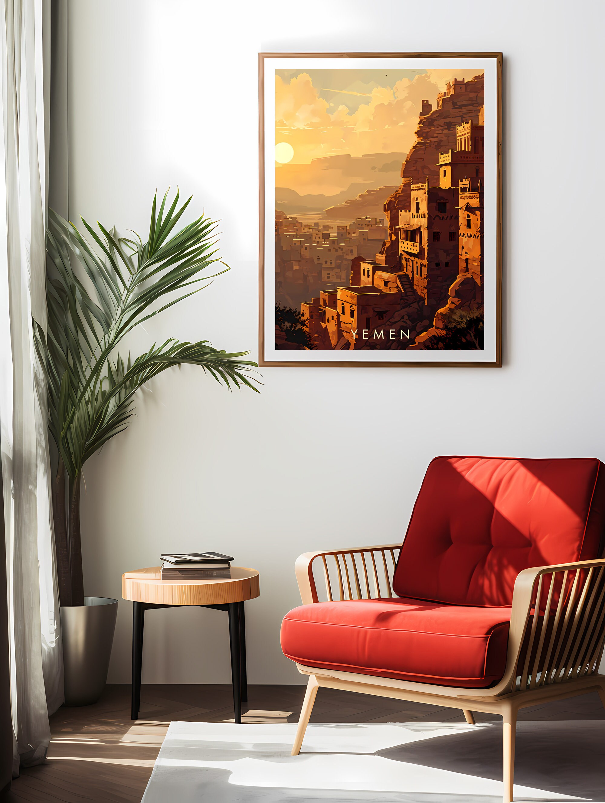 Yemen Travel Poster Digital Printable Wall Art, Instant Download ...