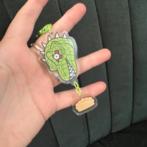 Dorohedoro Nikaido and Caiman Dumpling Charm - Etsy