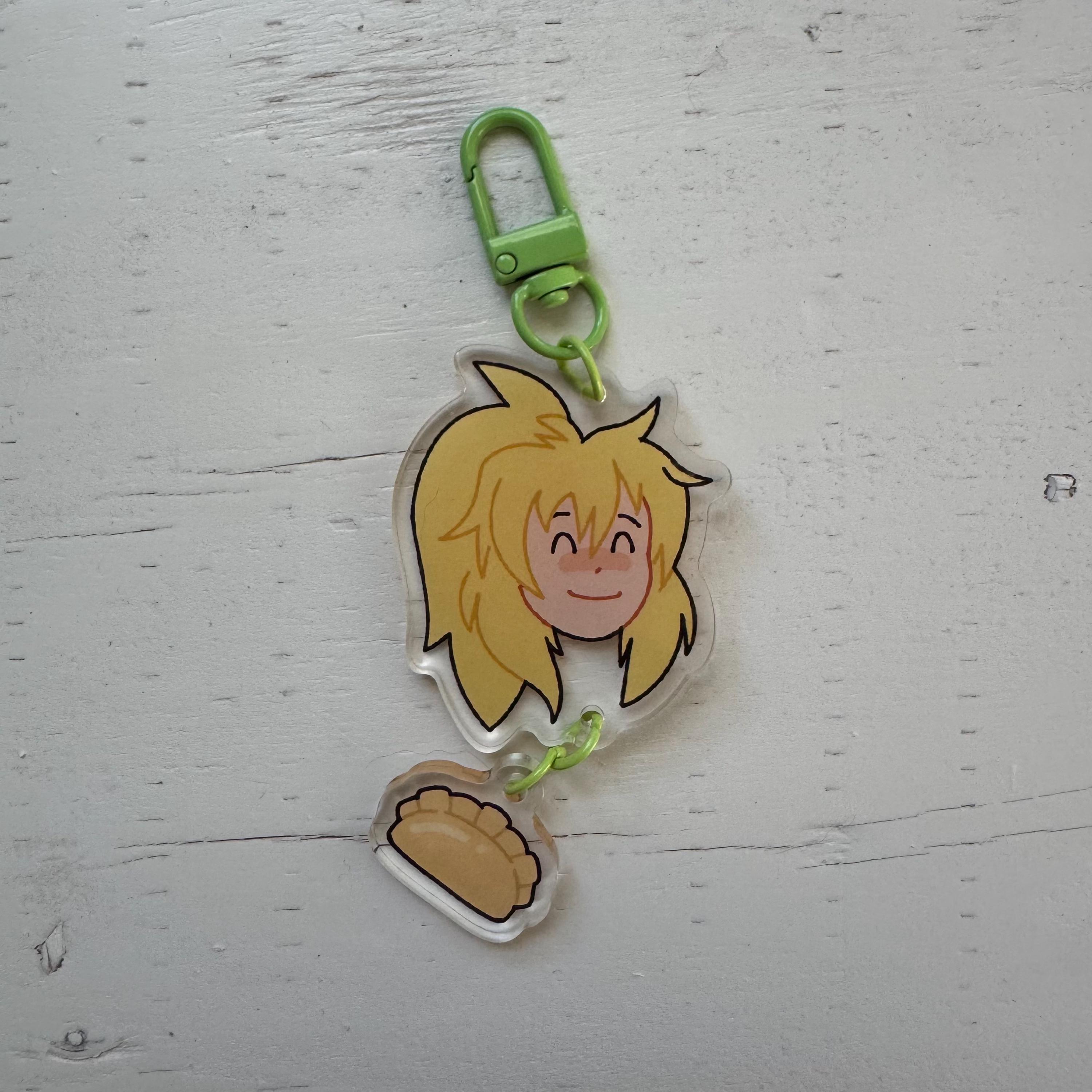 Dorohedoro Nikaido and Caiman Dumpling Charm - Etsy