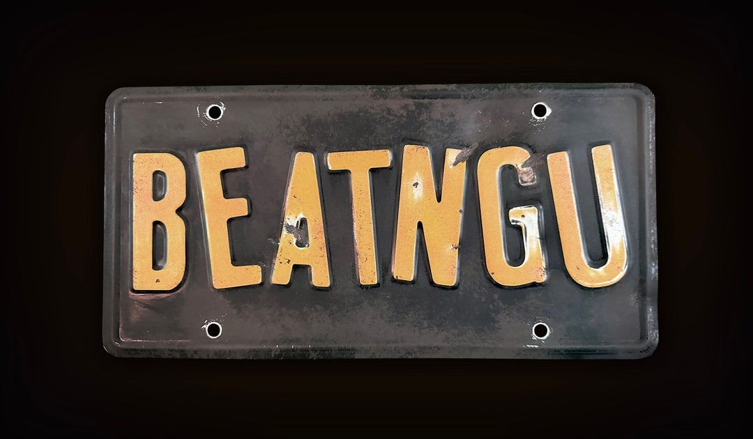 Jeepers Creepers 3 BEATNGU “front” License Plate Prop, Recreated by ...