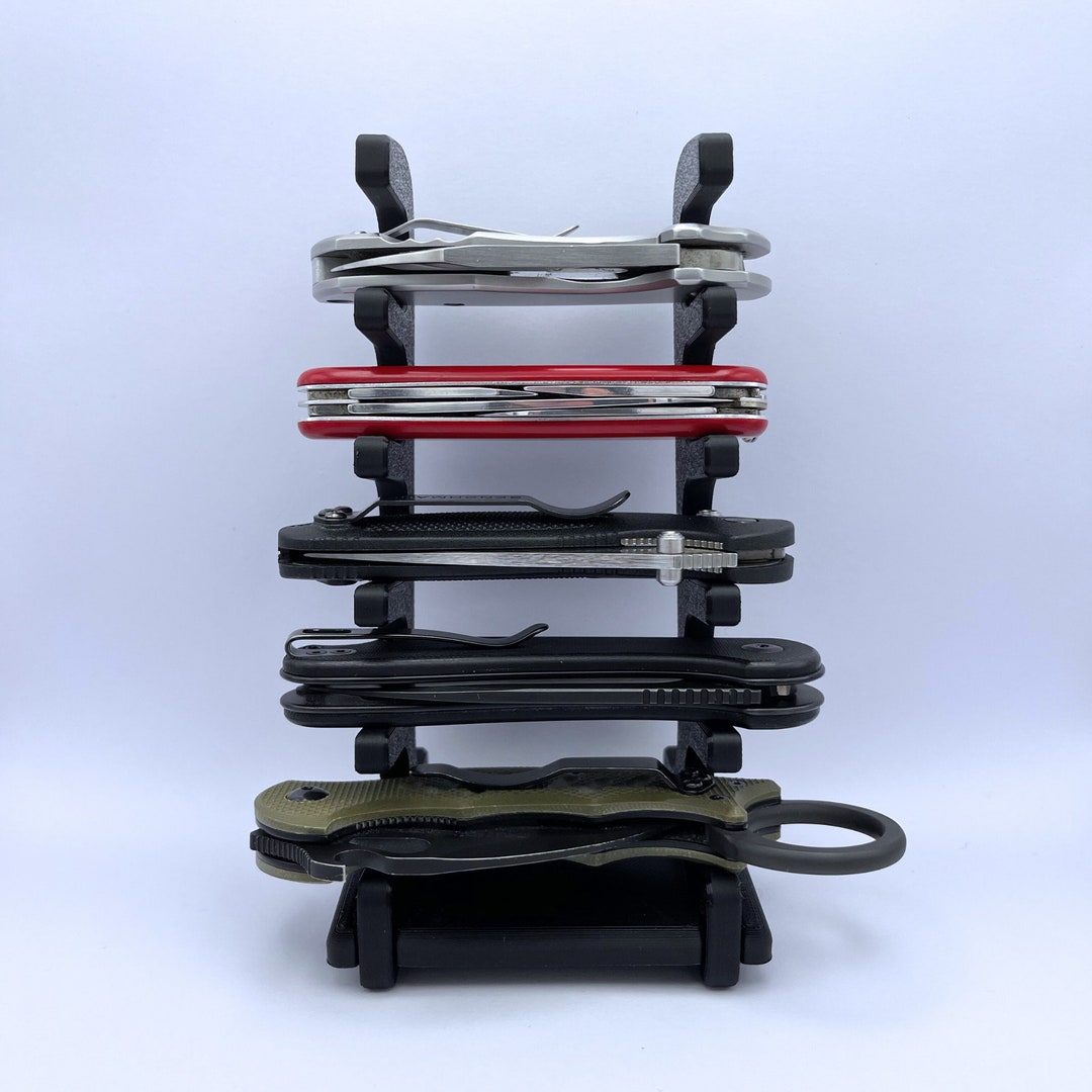 Knife Stand for Pocket Knife Holder for Knife Display for Pocket Knives ...