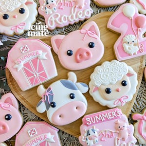 Barnyard Animal Cookie Cutters - Etsy