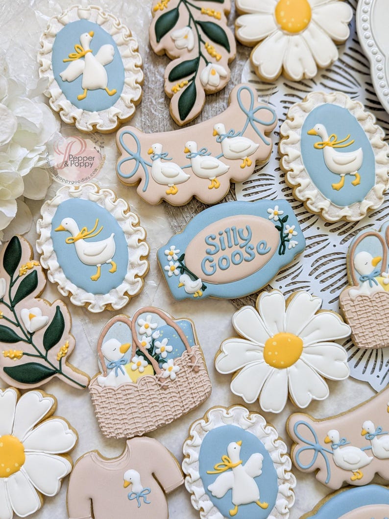 Baby Shower- Silly Goose Cookie Cutters - Etsy