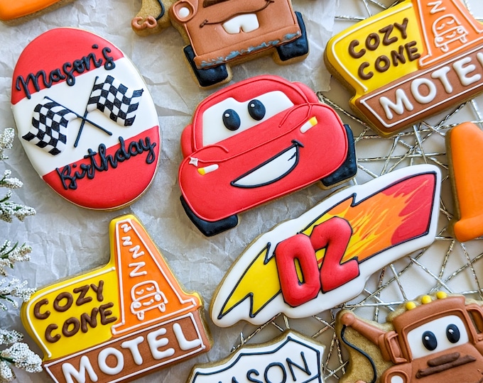 Cars Cookies - Etsy