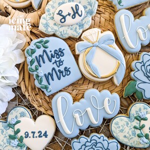 Bridal- Wedding Cookie Cutters- Individual - Etsy