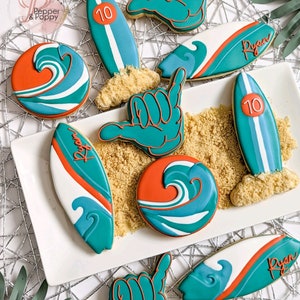 Hang 10 Beach Cookie Cutters - Etsy