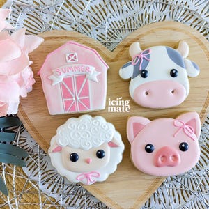 Barnyard Animal Cookie Cutters - Etsy