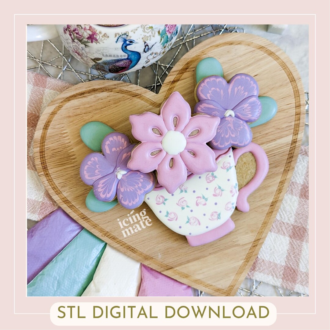 STL- Spill the Tea- Class Cookie Cutters- Digital File - Etsy