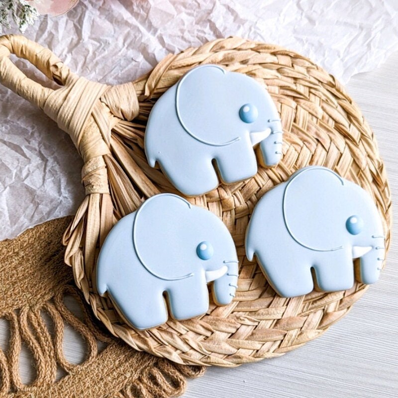 Elephant Cookies - Etsy