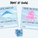 Instant Download- Under the Sea Printable Valentine's Cards, School ...