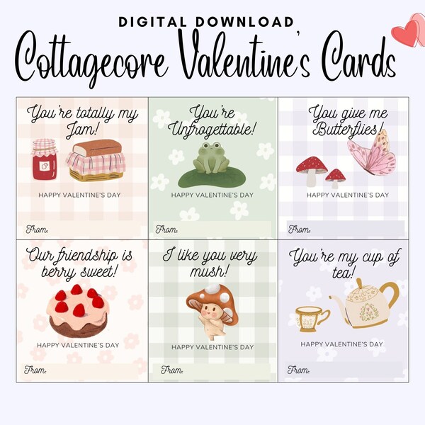 Cottagecore Cards - Etsy