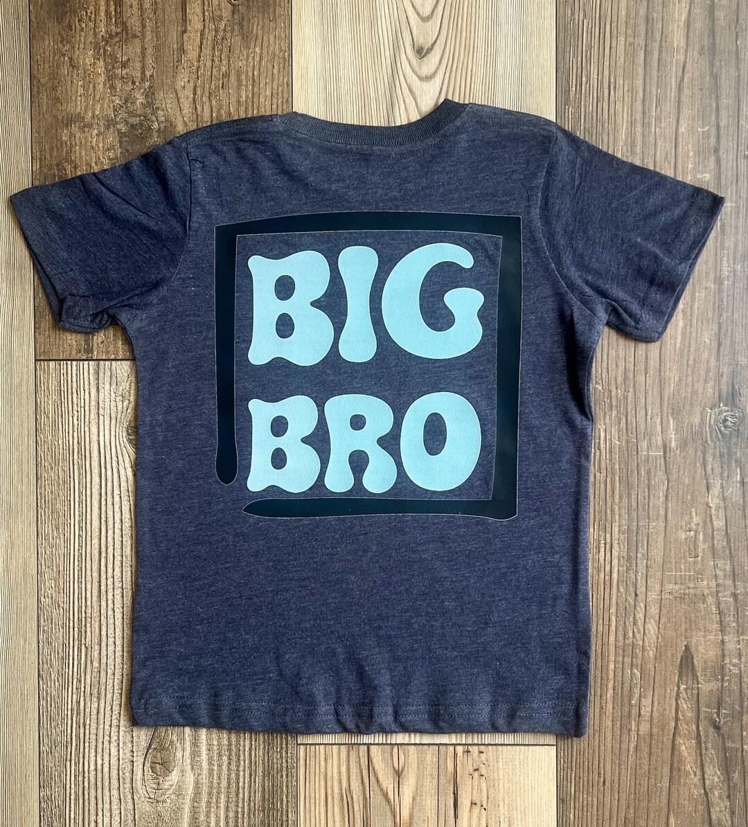Big Bro Shirt | Big Brother Shirts, Cotton Jersey Shirts, Big Brother ...