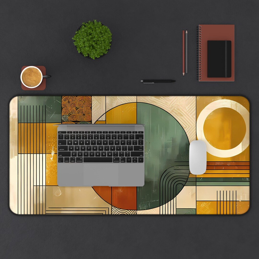 Sonic Kaleidoscope 70s Desk Mat Synthspectrum Spectacle Retro Futurism ...