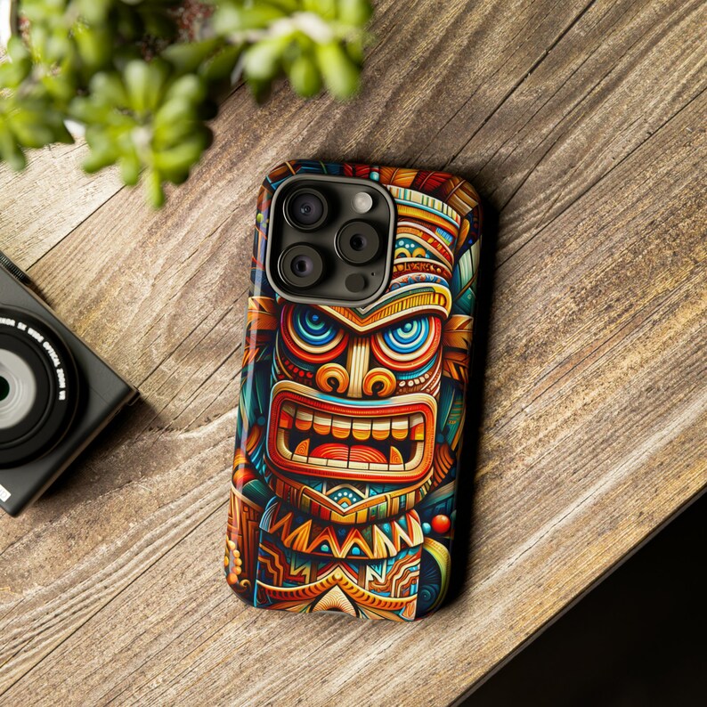 Polynesian Palms Phone Case Tiki Oasis Elevate Your Style With Exotic ...