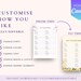 2026 Rose Planner Template: Floral Agenda, Goals, Habits (canva ...