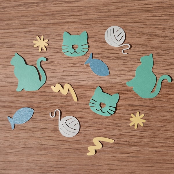 Cat Confetti - Etsy