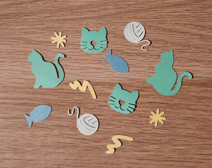 Cat Inspired Confetti - Themed Party - Etsy