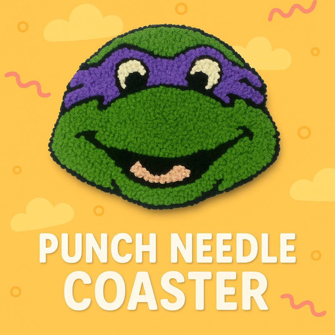 Punch Needle – Ninja Turtle - Etsy
