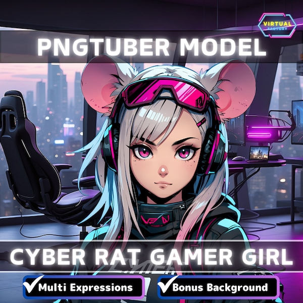 Vtuber Rat Asset - Etsy