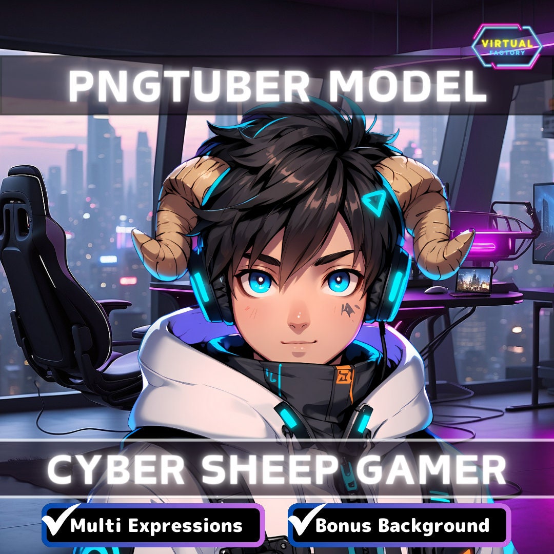 Premade Pngtuber Model Rat Boy Vtuber Model Male PNG Vtuber Avatar ...
